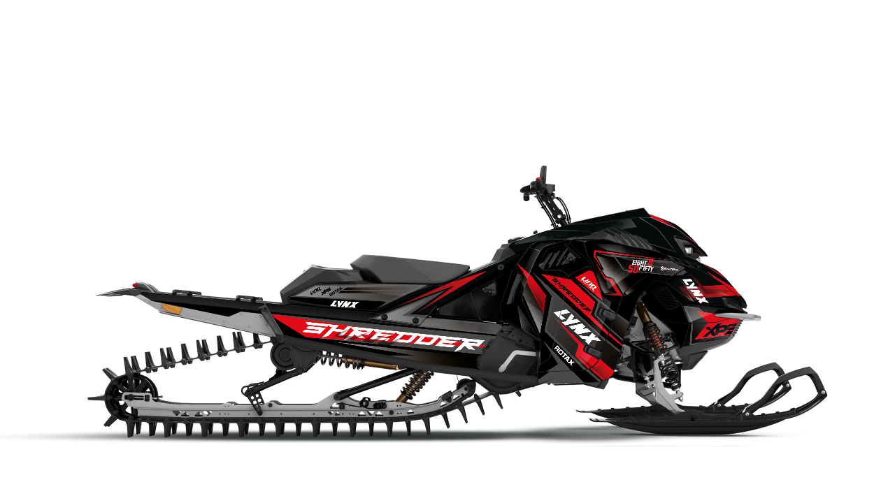 Lynx Shredder PRO STAGE Red & Black 3700RE/DS Metallic - SweTown SweTown